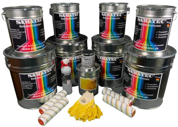 SAMATEC - UV-stabile 2K Bodenbeschichtung